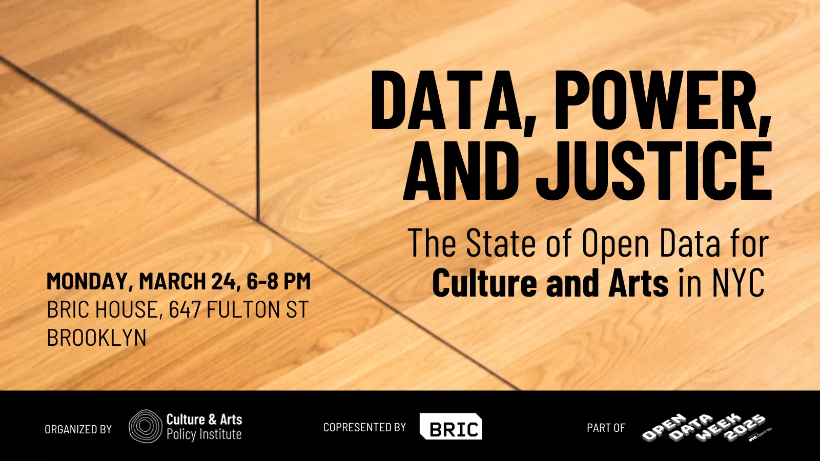 DATA, POWER, AND JUSTICE: The State of Open Data for Culture and Arts ...